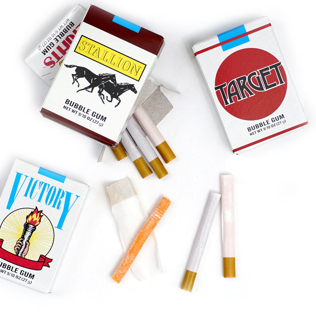 Bubble Gum Cigarettes (2) – Blooms Candy & Soda Pop Shop