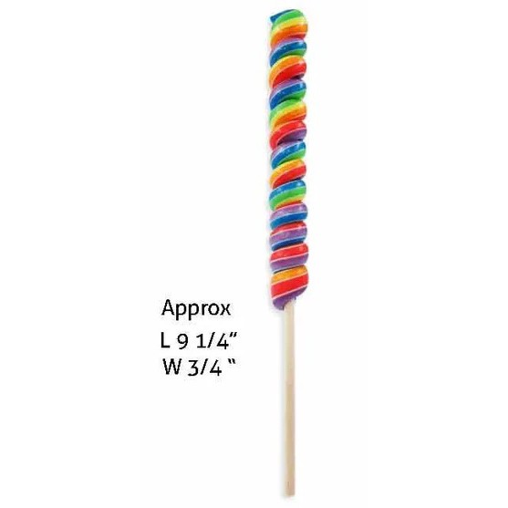 Swirl Lollipop - Medium Twist (2) - Blooms Candy & Soda Pop Shop