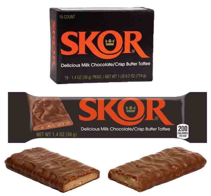 Skor Toffee Bar Retro Candy - Nostalgic Candy In Dallas - Blooms Candy ...
