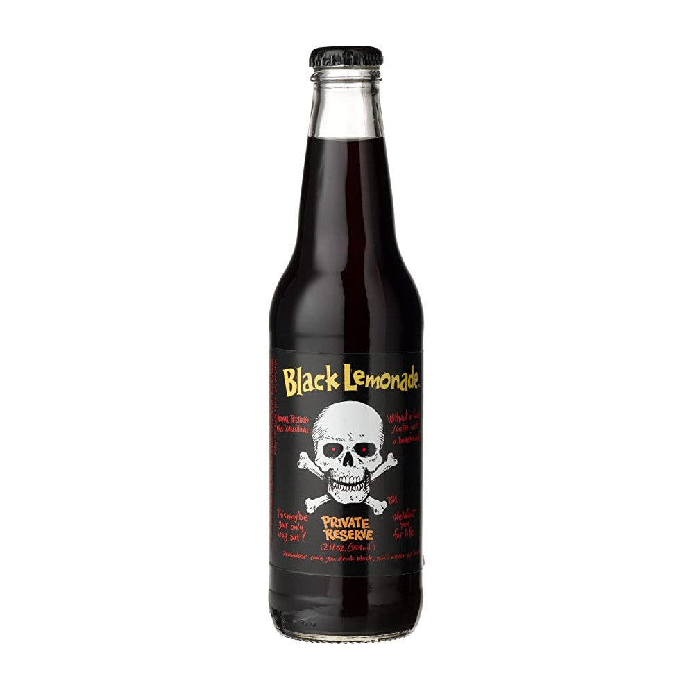 Black Lemonade Scary Soda - Blooms Candy & Soda Pop Shop - Dallas, TX
