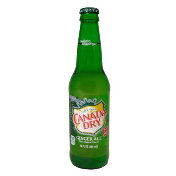 Canada Dry Glass Bottle Ginger Ale - Blooms Candy & Soda Pop Shop