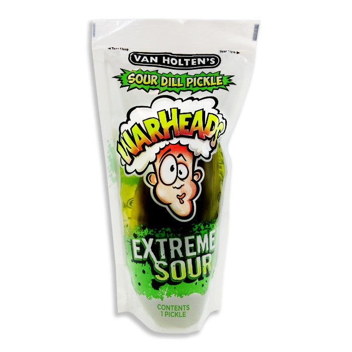Warheads Extreme Sour Dill Pickle - Blooms Candy & Soda Pop Shop