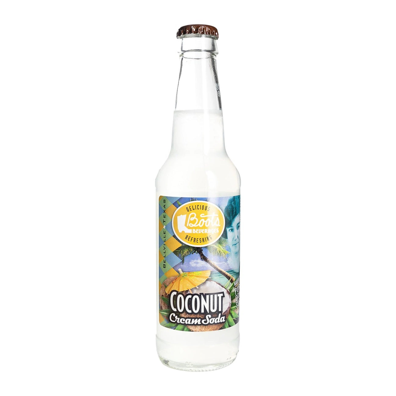 Boots Beverages Coconut Cream Soda - Blooms Candy & Soda Pop Shop