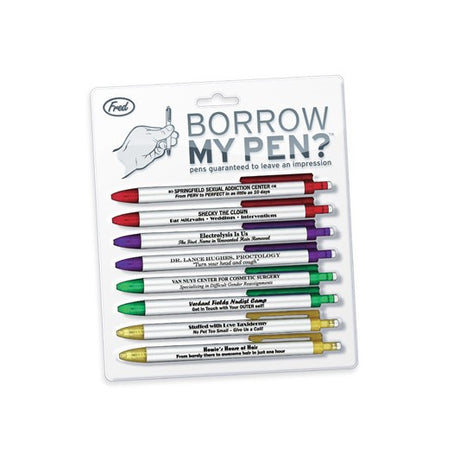Borrow My Pen? - Prank Pen Set - Blooms Candy & Soda Pop Shop